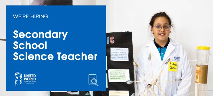 Career | Secondary School Science Teacher | United World International ...